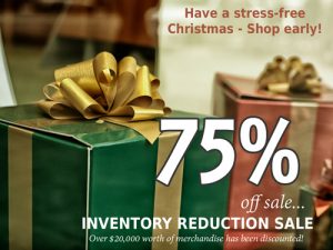 Inventory Reduction Sale
